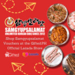 Gifted.PH | Buy and Send Samgyupsalamat Gift Certificates Online